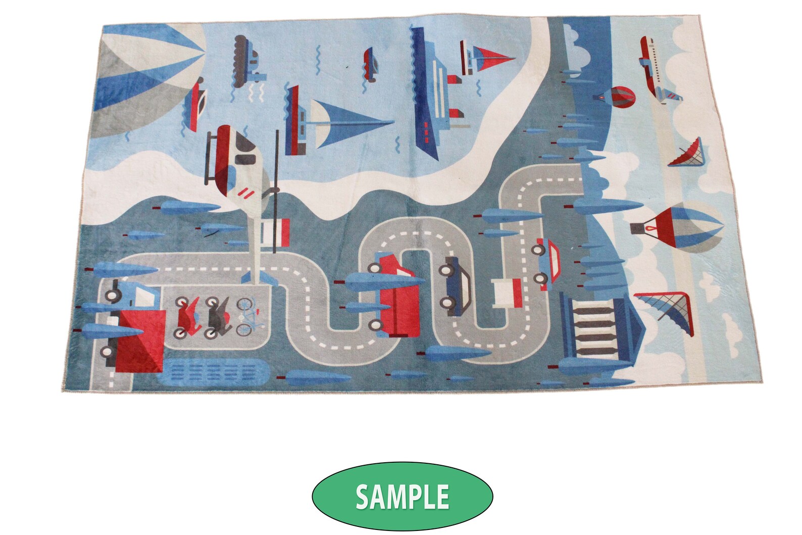 Nautical Ship Anchor Nautical Rugkids Room Rug Nautical - Etsy