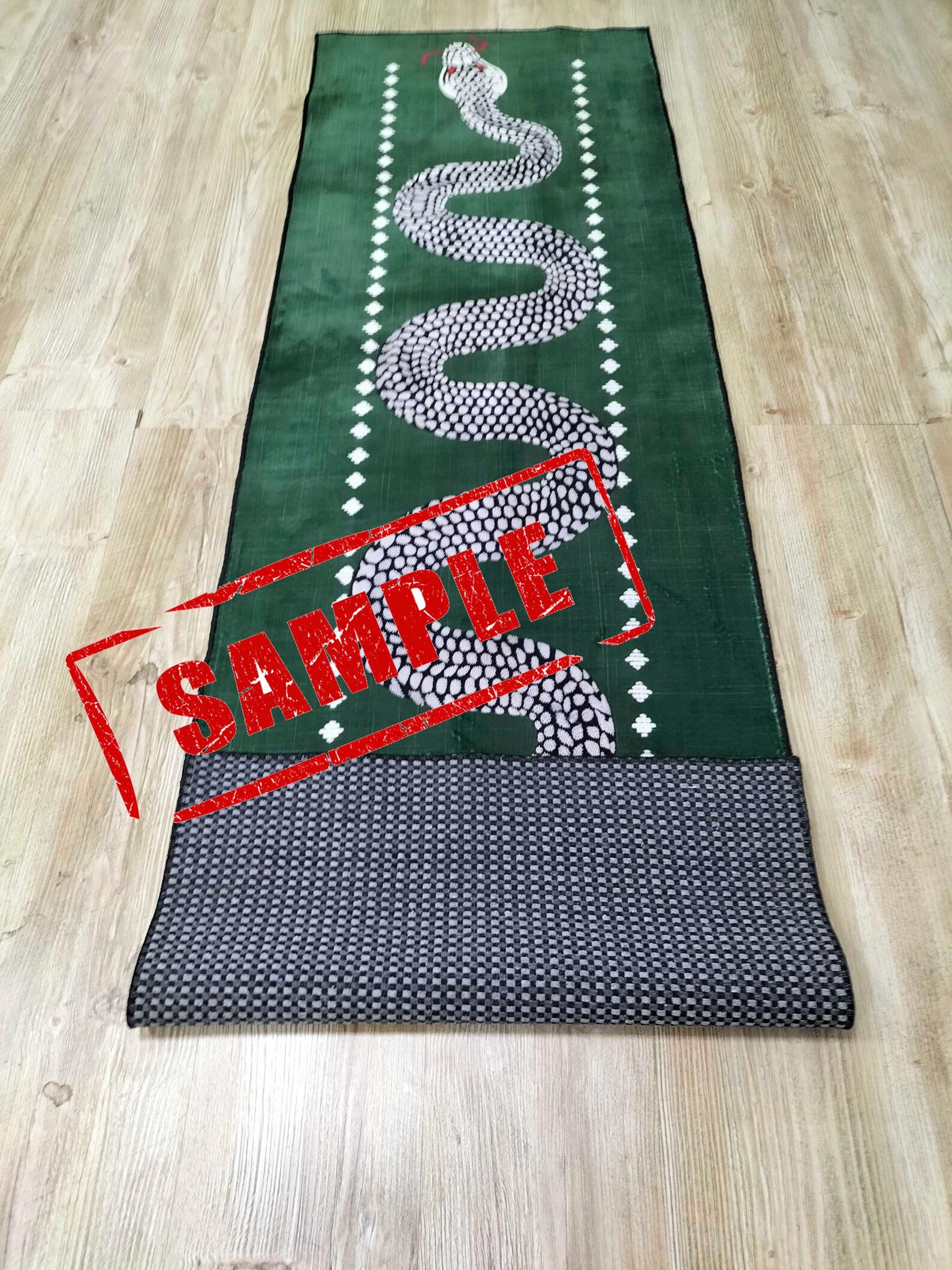 Snake Runner Rug, Modern Hallway Decor - Etsy