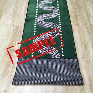 Snake Rug, Snake Runner Rug, Snake Design Rug, Gift Runner Rug, Hallway ...