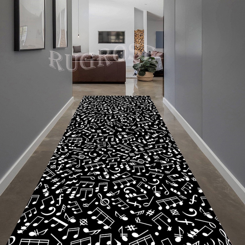Musical Note Carpet Etsy