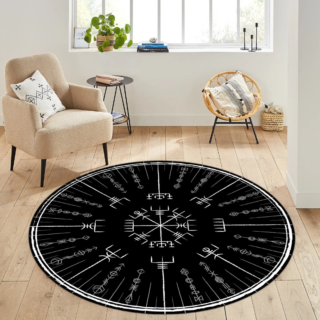 Scandinavian Mythology, Scandinavian Motifs, Viking, Viking Pattern Rug ...