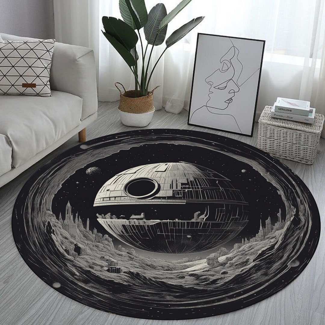 Star Wars Rugs,starwars ,starwars Patterned Rug,star Wars Round Rug ...