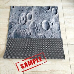 Moons Surface, Moons Crater, Moon Pattern Rug, Moon Rug, Space Rug, for ...