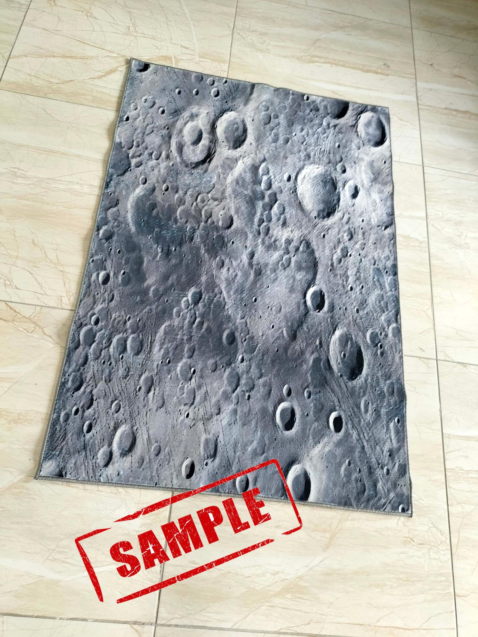 Moon Crater Pattern Rug, Space Theme, Kids Room Decor - Etsy