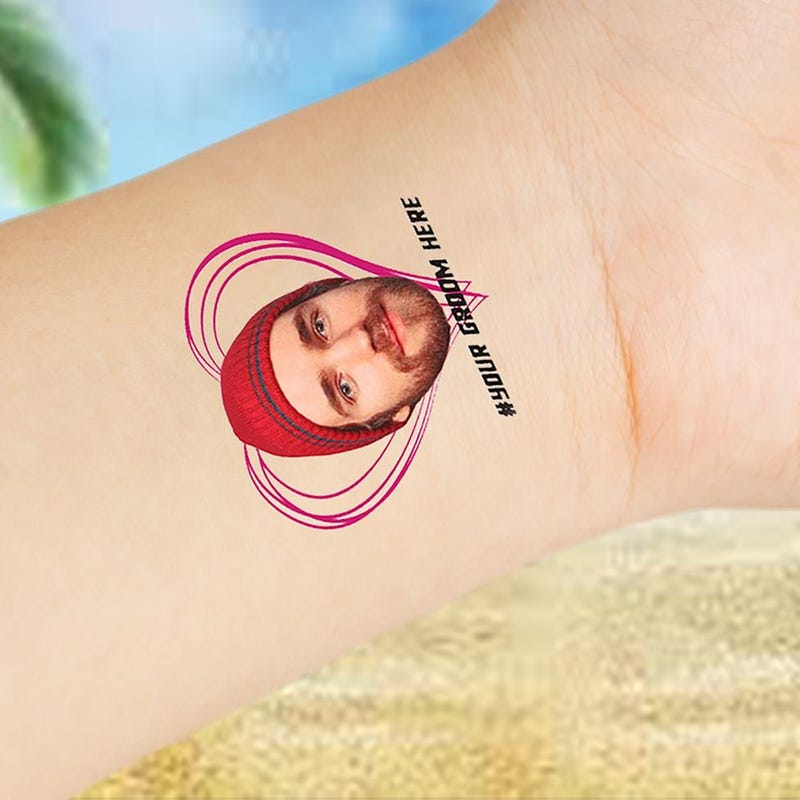 Custom Temporary Tattoo - Etsy