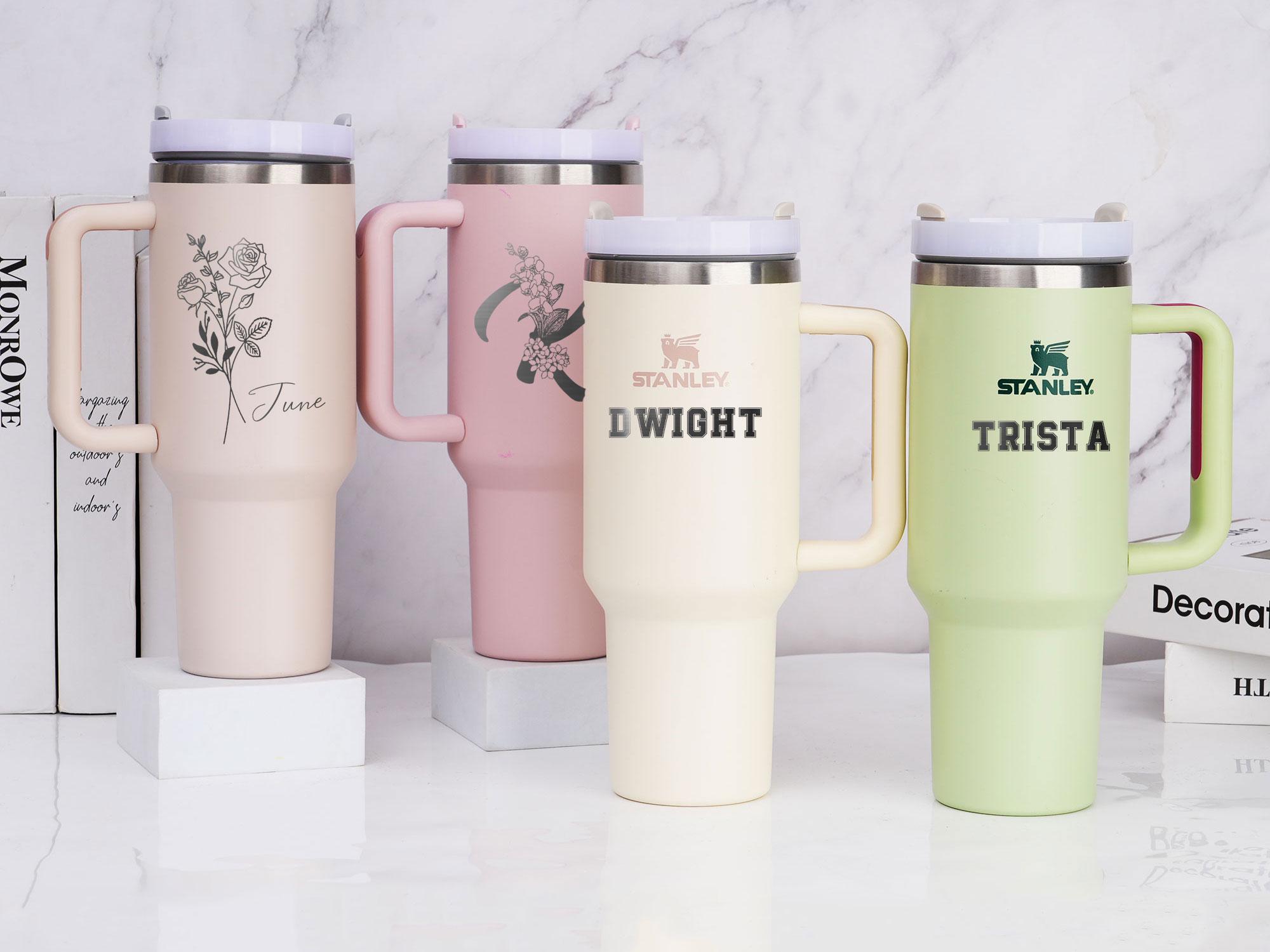 Personalized Stanley 40oz Tumbler,insulated Travel Mug,custom 40oz ...