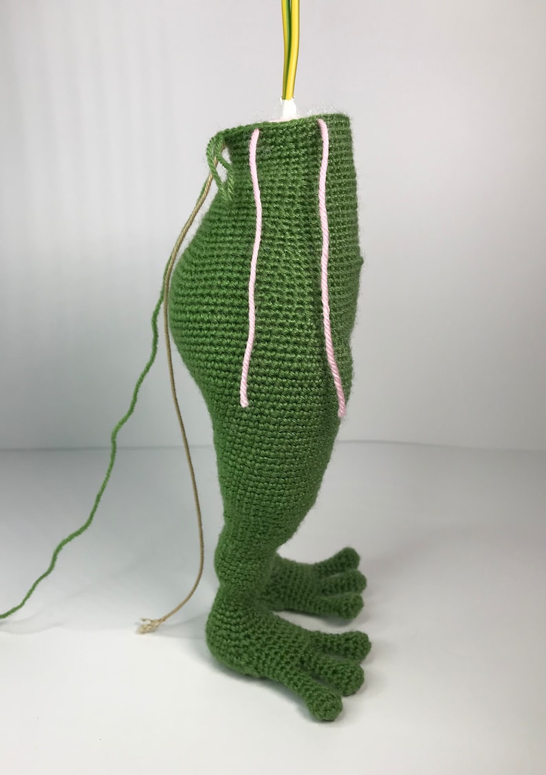 Crochet Pattern Kim the Frog in English in Lithuanian and in - Etsy