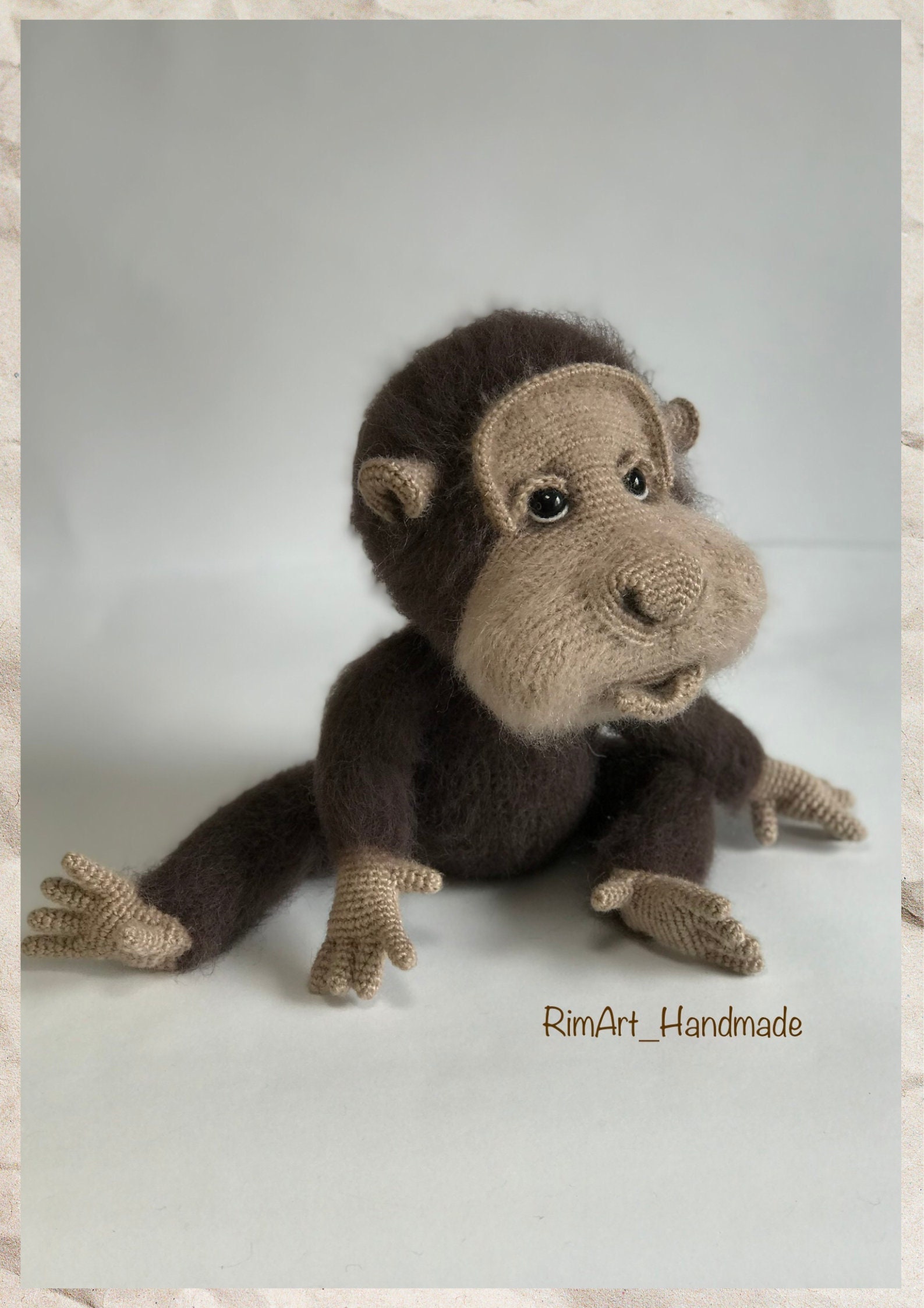 Crochet Pattern Monkey Gonzo, Amigurumi PDF File in Eng., in Lt. and in ...