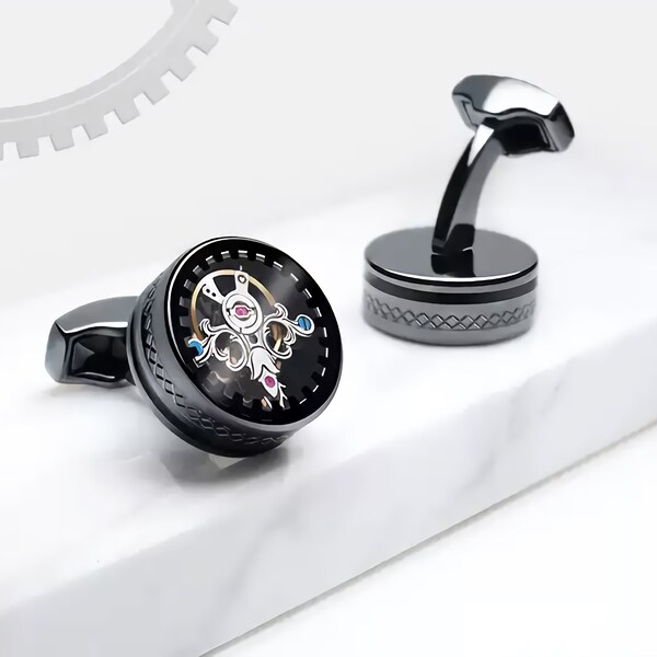 Mechanical Cufflinks - Etsy