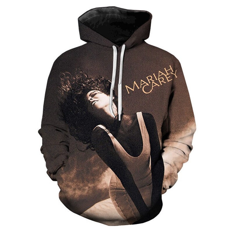 2022 Rapper Mariah Carey 3D Printed Hoodies Designed & Sold By ...