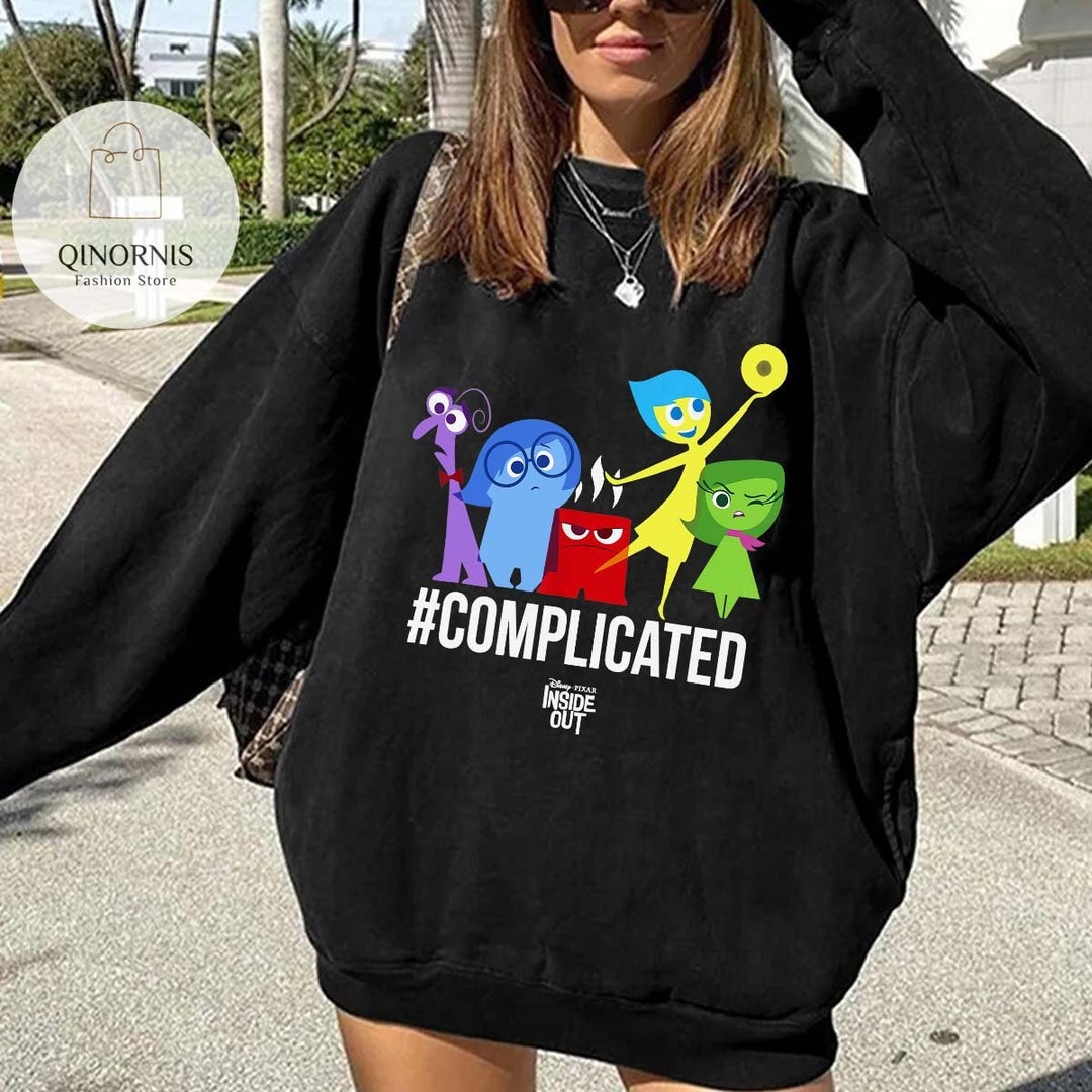 Complicated Inside Out Shirt Disney Pixar Inside Out How Are - Etsy