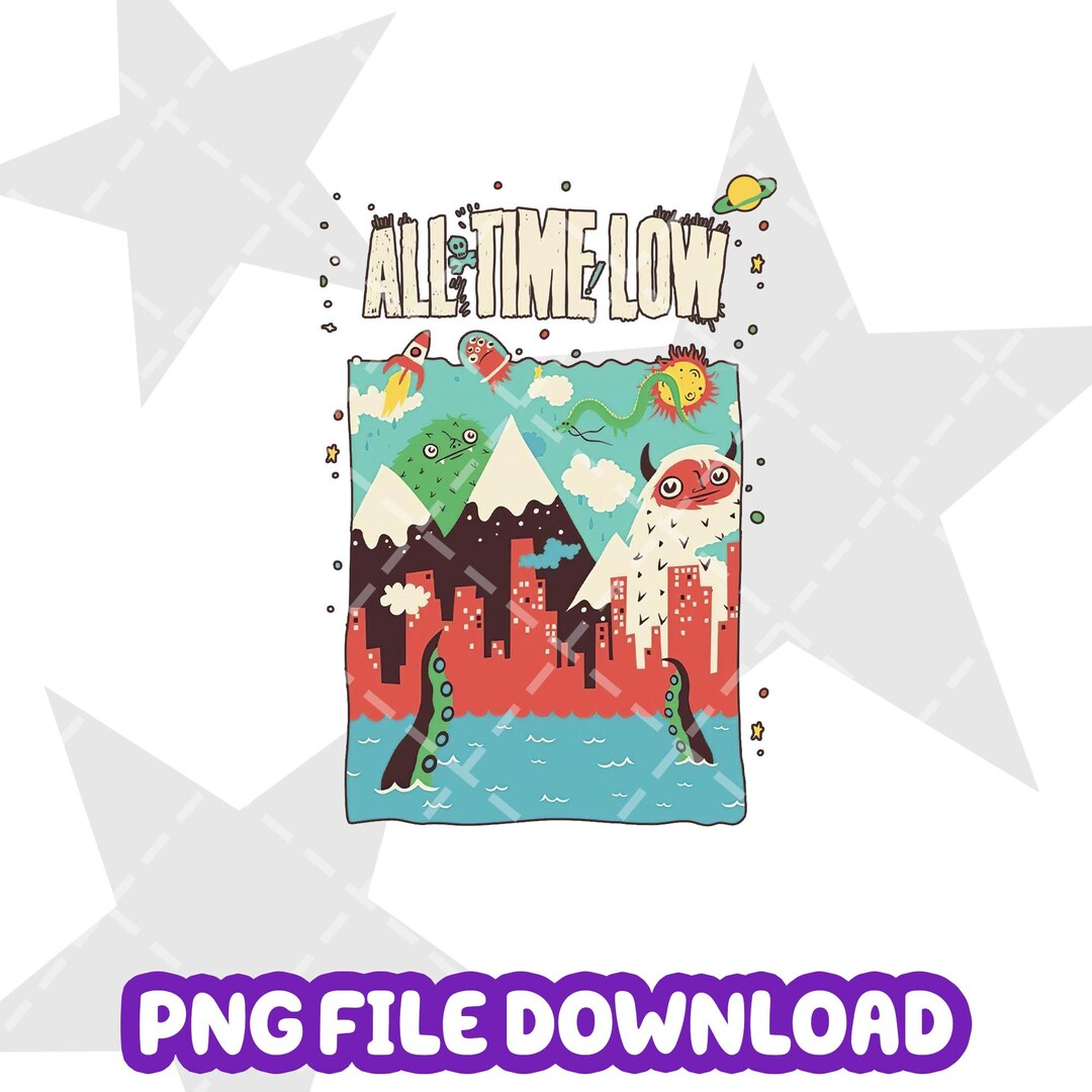 All Time Low Png All Time Low Logo Png All Time Low Pop - Etsy