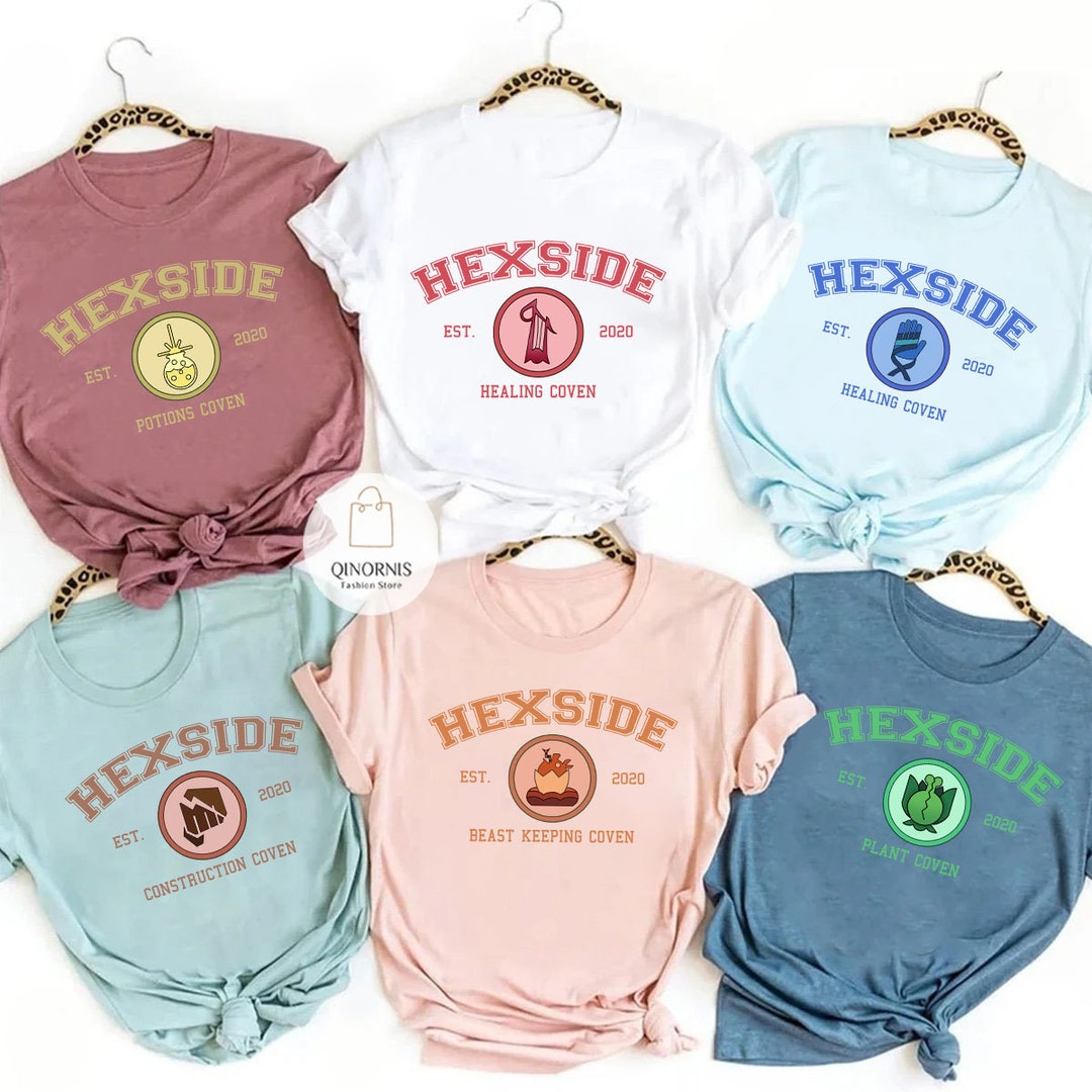 Custom the Owl House Hexside School of Magic and Demonics Tee - Etsy