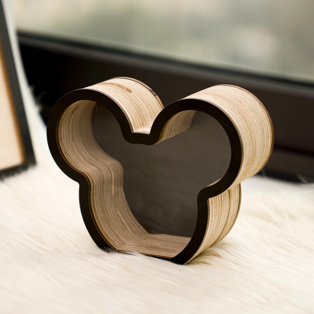 Custom Mickey Mouse Money Box for Kids, Personalized Mickey Mouse Piggy ...
