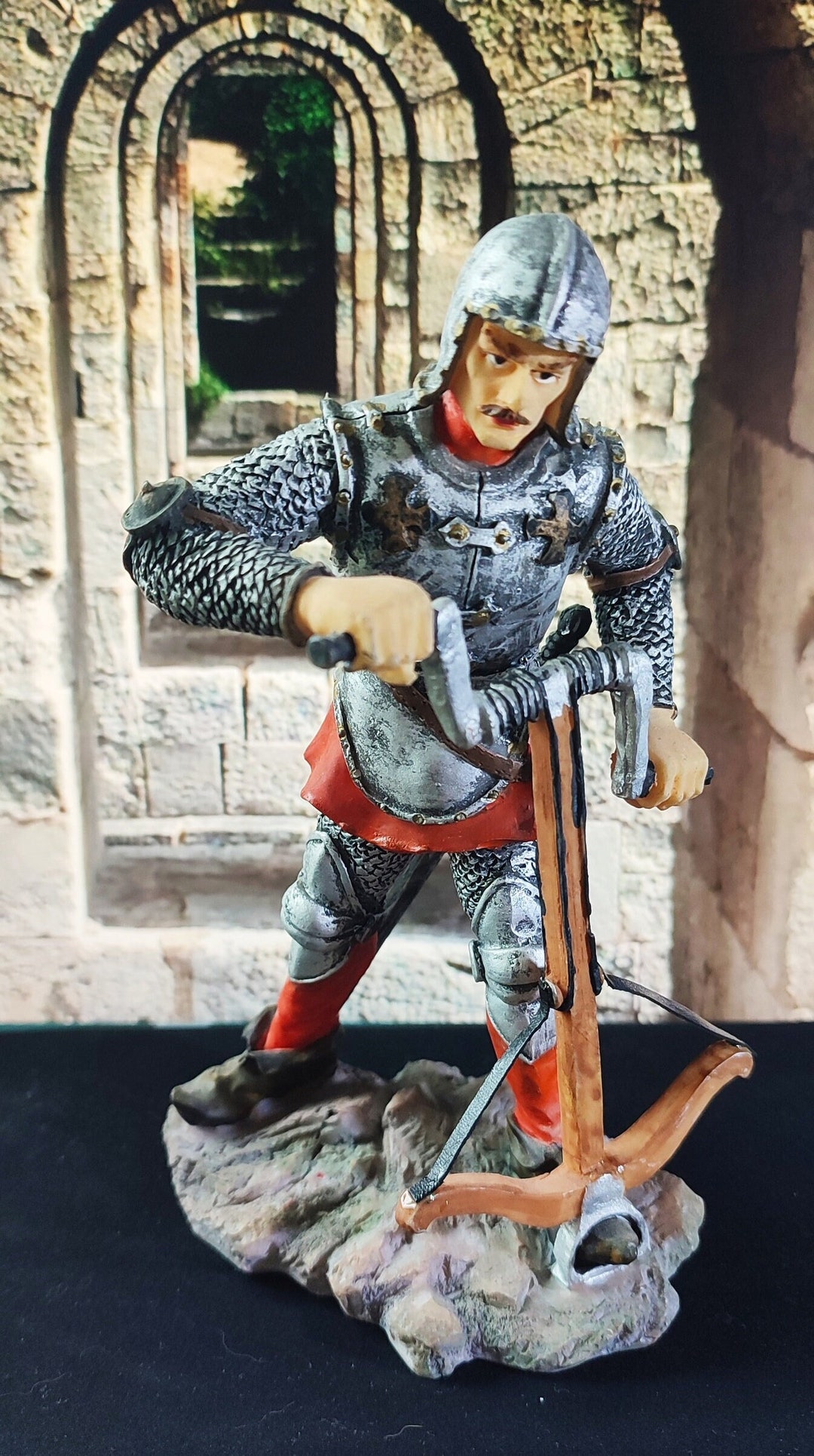 Medieval Feudal Army Crossbowman Figurine Statuette - Etsy Australia
