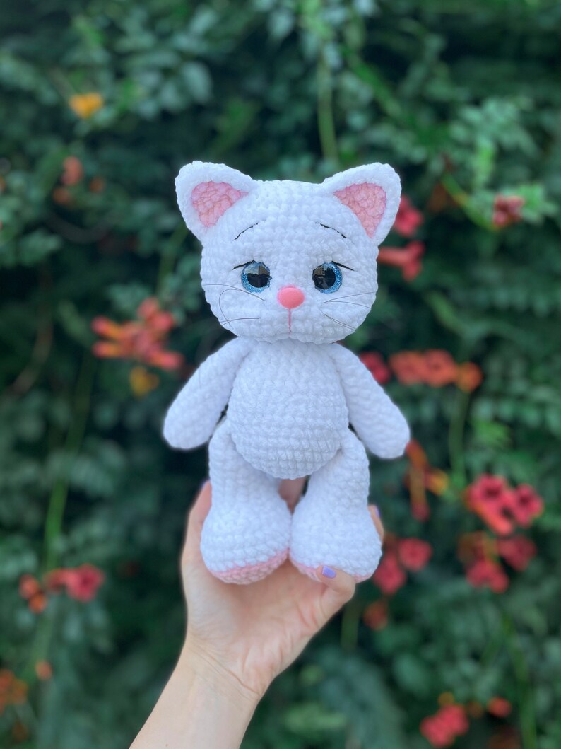 Crochet Pattern Kitten Kaya, Crochet Cat, Amigurumi Cat, Amigurumi ...