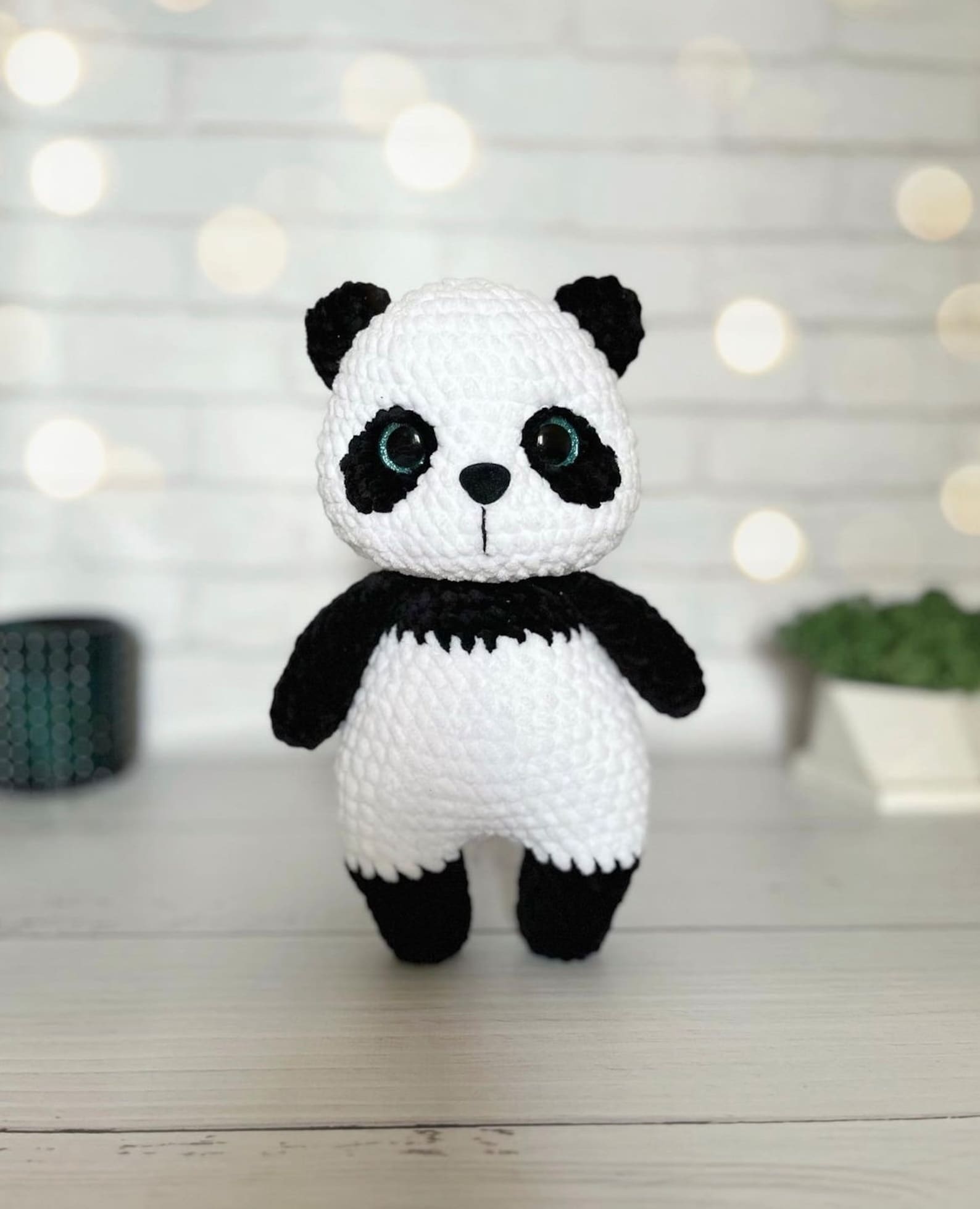 Panda Bao Crochet Pattern, Crochet Panda, Amigurumi Panda, Stuffed ...
