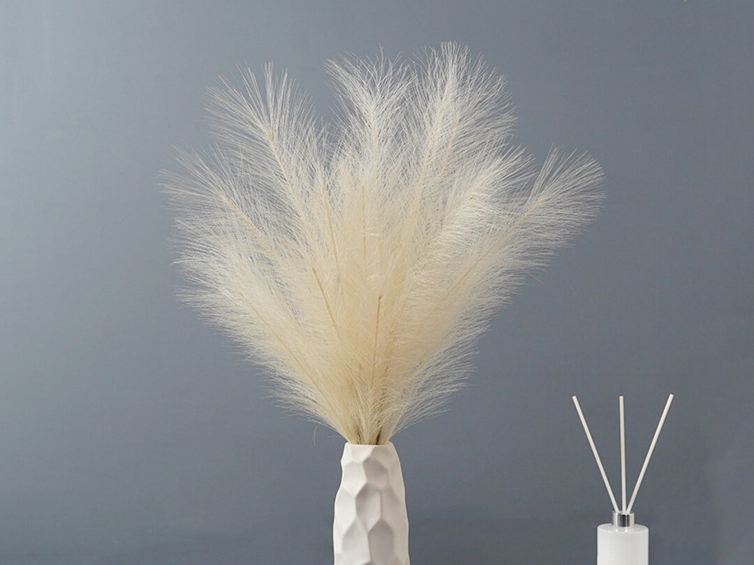 Fake Reed Flower Stems, Rustic Wildflower Crafts, Artificial Flowers ...