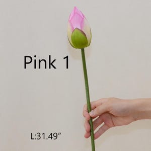 Artificial Lotus Flower With Long Stem, Lotus Pods, Lotus Heads, Lotus ...