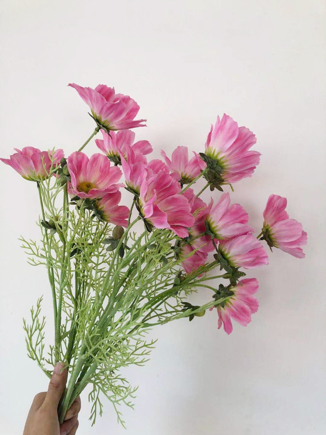Cosmos Stem With Foliage Artificial Galsang Flower Realistic - Etsy