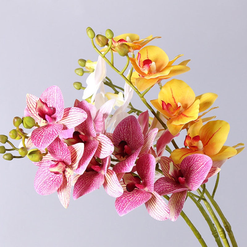 Realistic Faux Orchids - Etsy