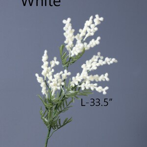 Fake Acacia Spray With Leaves, Artificial Flower Crafts, Rustic Home ...