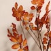Autumn Ficus Twigs, Artificial Foliage Branches, Fall Rustic Floral ...