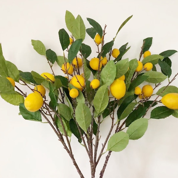 Realistic Fake Lemons - Etsy