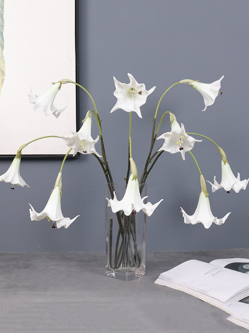 Faux Angel Trumpet Brugmansia Aurea Datura Aurea Brugmansia - Etsy