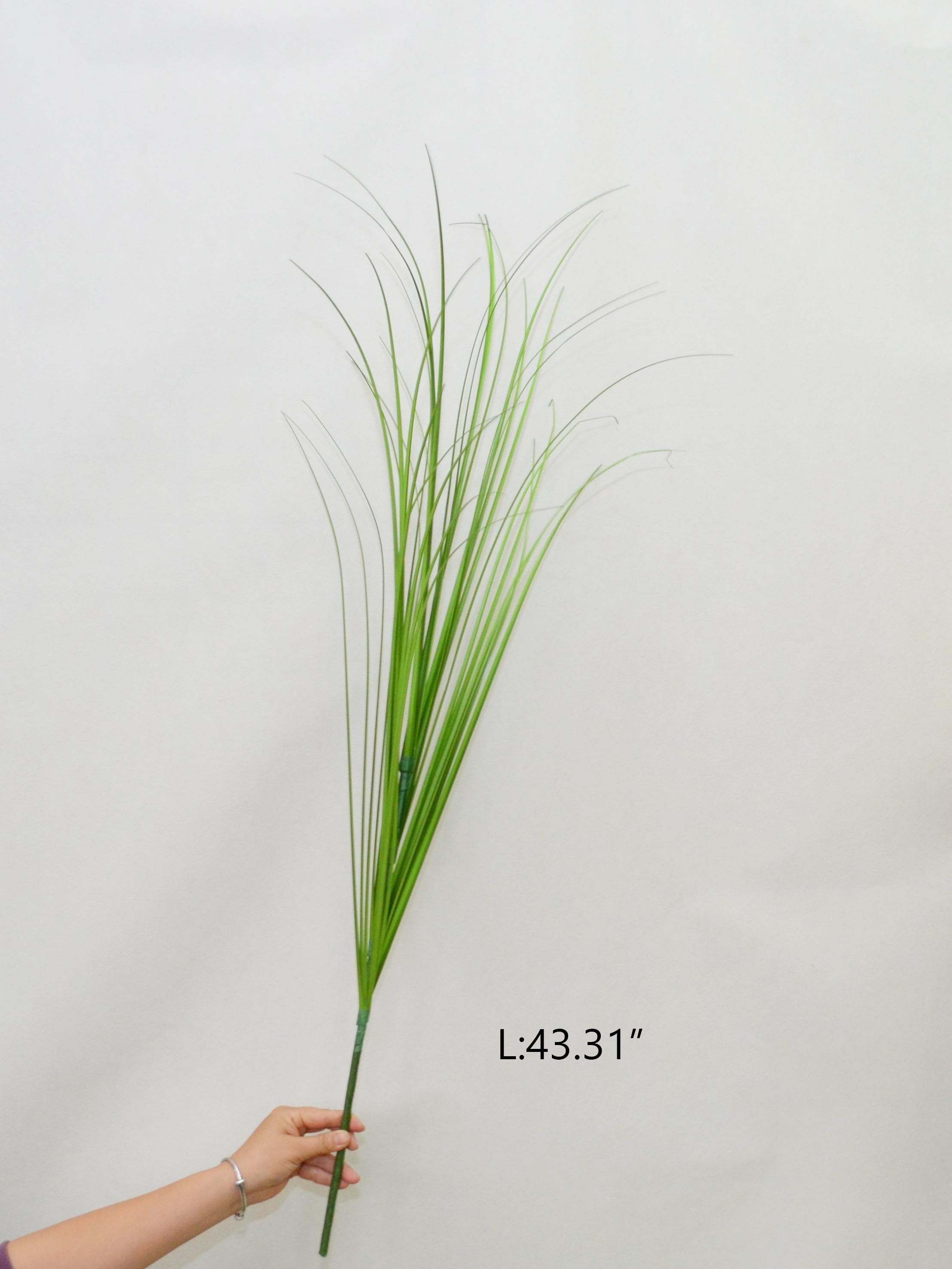 Artificial Reed Grass, Realistic Tall Grass Stems, Green Grass Spray ...