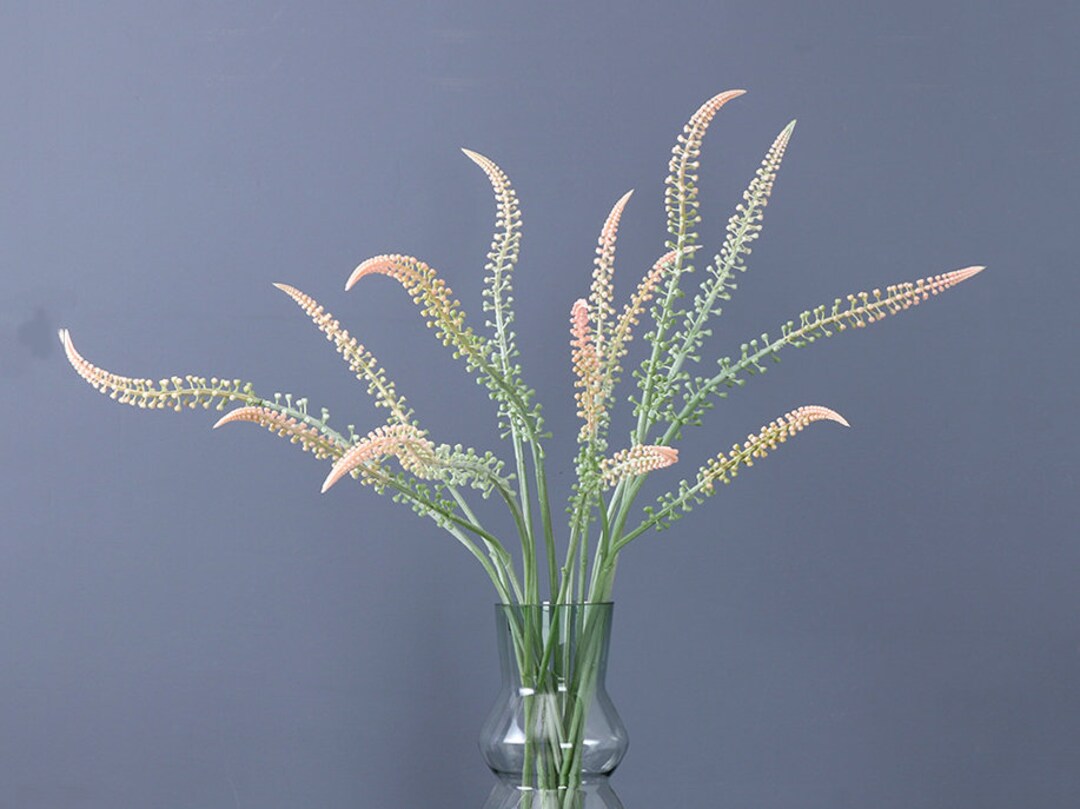 Artificial Lepidium Grass Stem, Rustic Wildflower Craft, Wreath Bouquet ...