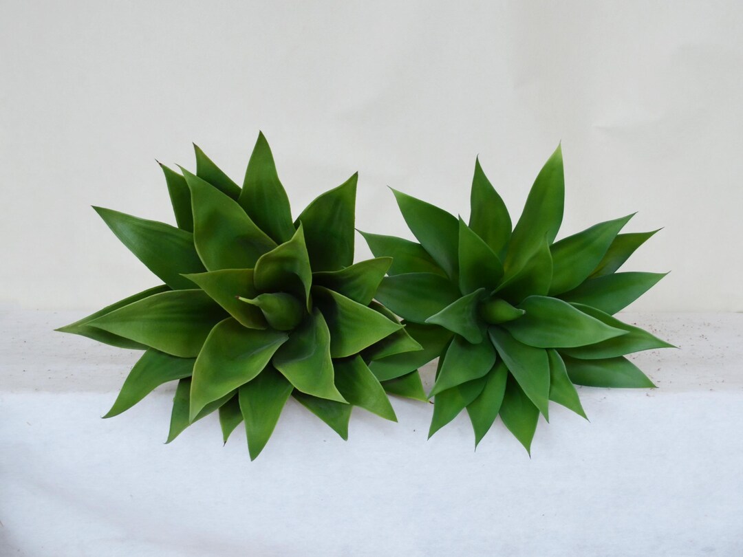 Agave Sisalana, Fake Agave Plant, Tropical Plant Crafts, Wedding ...