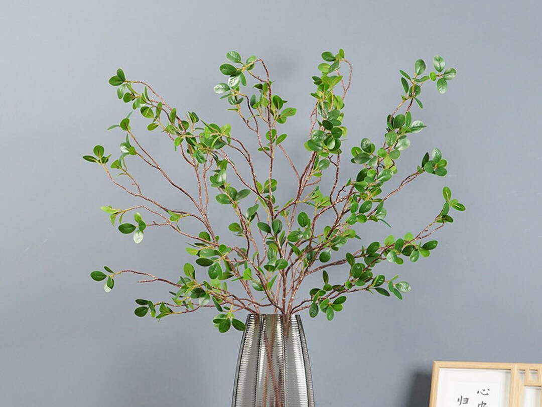 Fake Orange Jasmine Leaf With Long Branch, Artificial Murraya Exotica ...