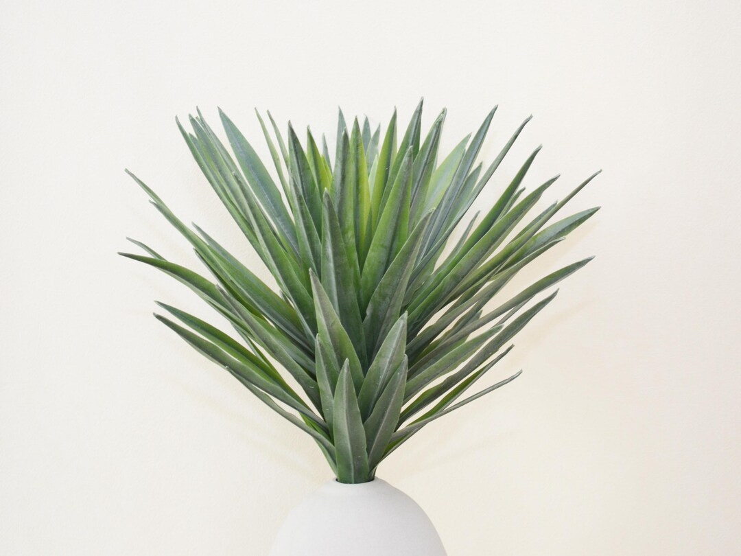 Agave Sisalana, Fake Agave Plant, Tropical Plant Crafts, Wedding ...