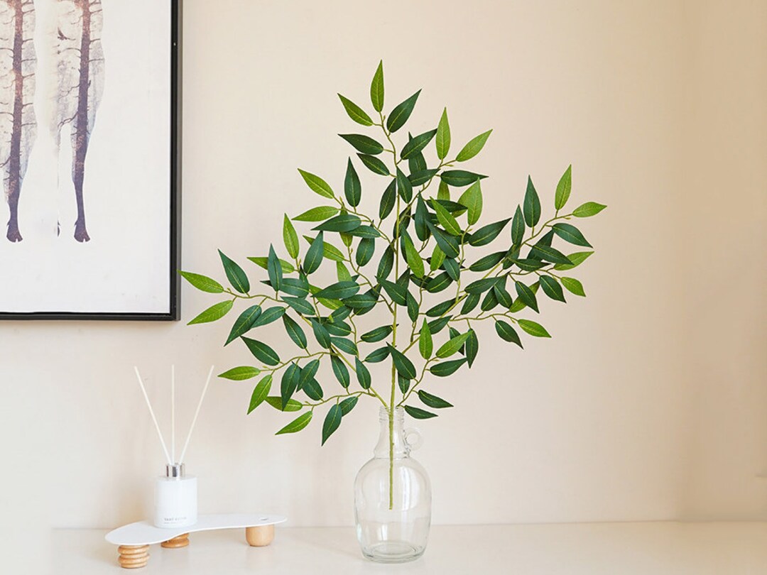 Fake Wisteria Leaf Branch, Nageia Nagi Foliage, Nandina Plant ...