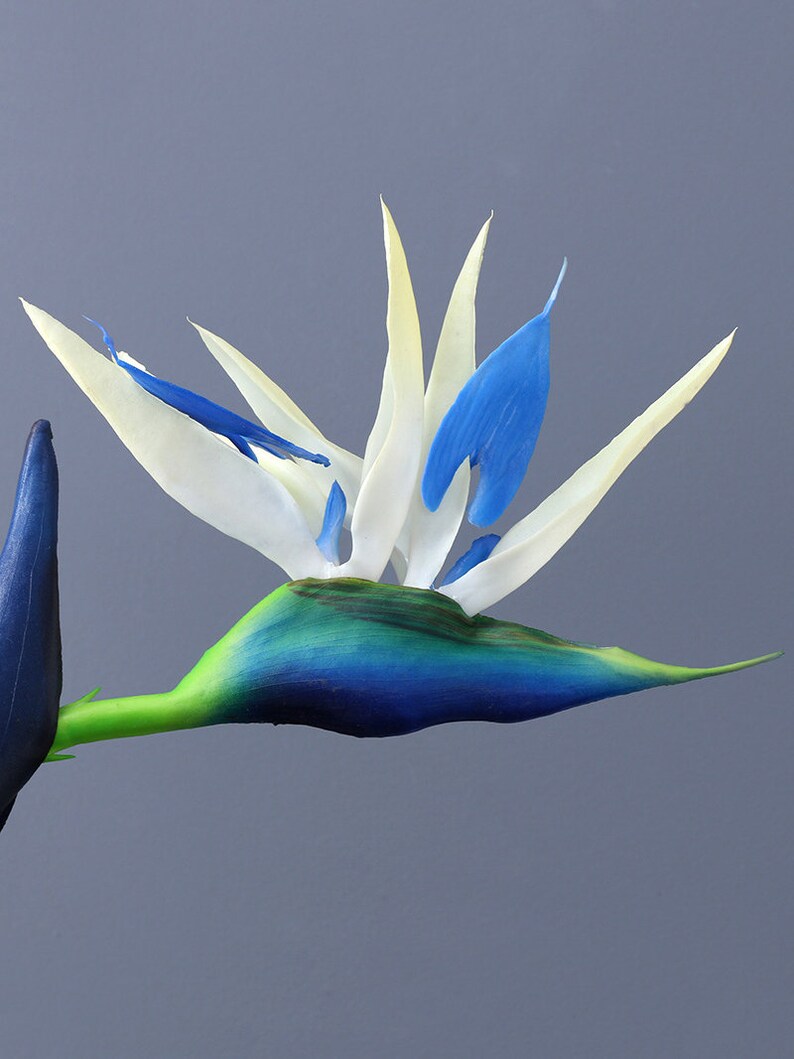Artificial Bird of Paradise With Long Stem Fake Flower Craft - Etsy
