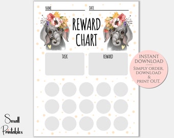 Elephant Pdf Poster - Etsy