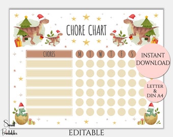 Christmas Behavior Chart - Etsy