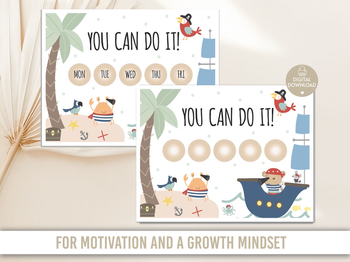 Preschool Reward Chart for Toddlers Printable Behavior Chart Gift for ...