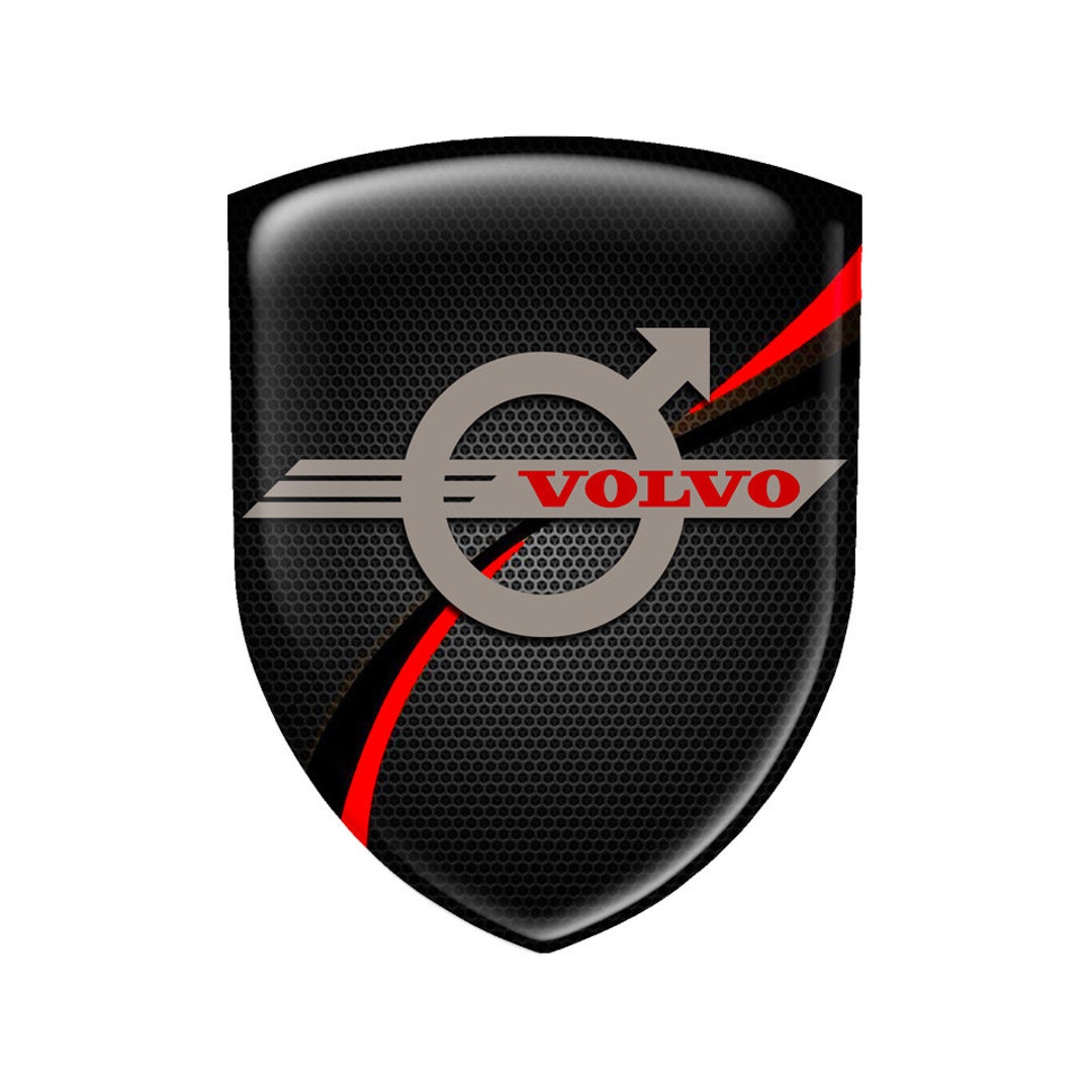 Volvo Shield Domed Sticker All Sizes Silicon Emblems for Car - Etsy