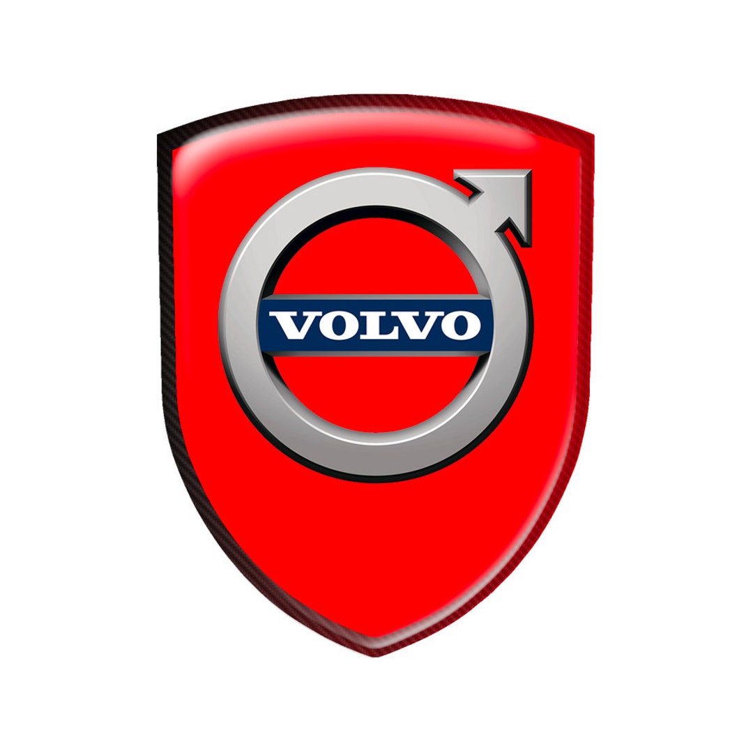 Volvo Shield Domed Sticker All Sizes Silicon Emblems for Car - Etsy