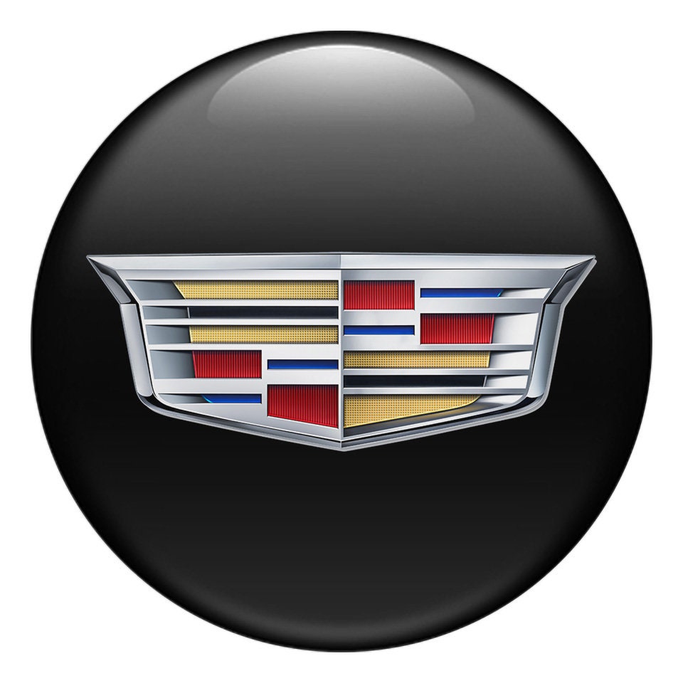 Cadillac Logo Domed Sticker All Sizes Silicon Emblems for Car - Etsy
