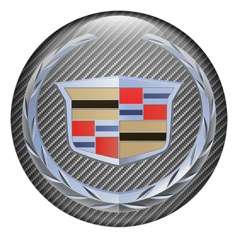 Cadillac Logo Domed Sticker All Sizes Silicon Emblems for Car - Etsy