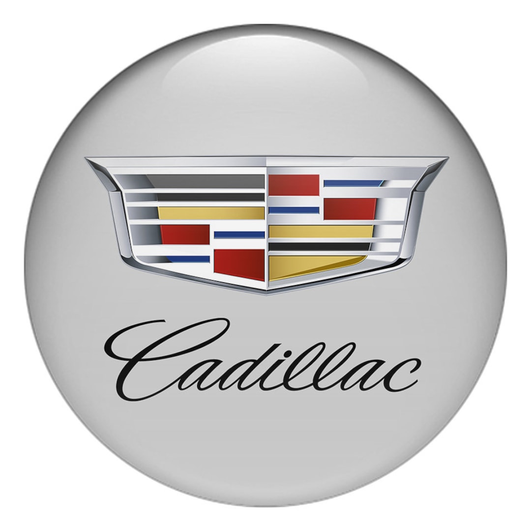 Cadillac Logo Domed Sticker All Sizes Silicon Emblems for Car - Etsy