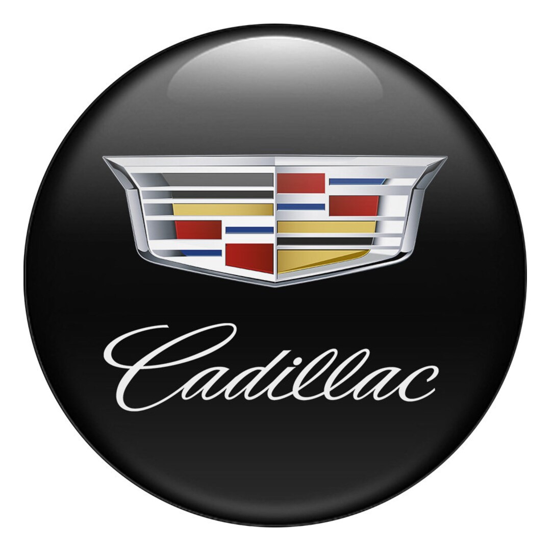 Cadillac Logo Domed Sticker All Sizes Silicon Emblems for Car - Etsy