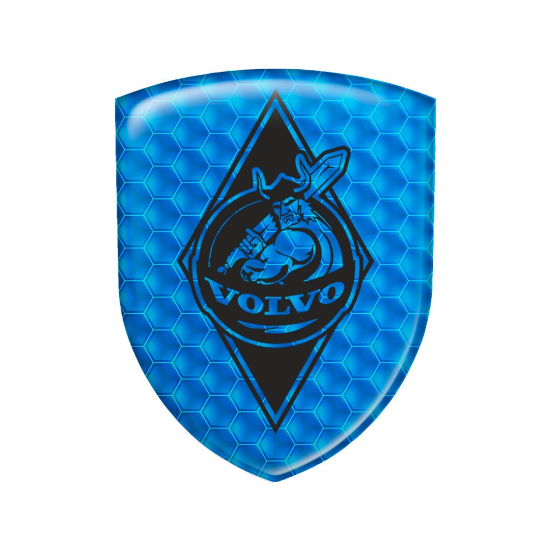Volvo Shield Domed Sticker All Sizes Silicon Emblems for Car - Etsy UK