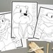 RUGBY LEAGUE MASCOT Colouring Pages - Etsy Australia