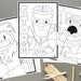 RUGBY LEAGUE MASCOT Colouring Pages - Etsy Australia