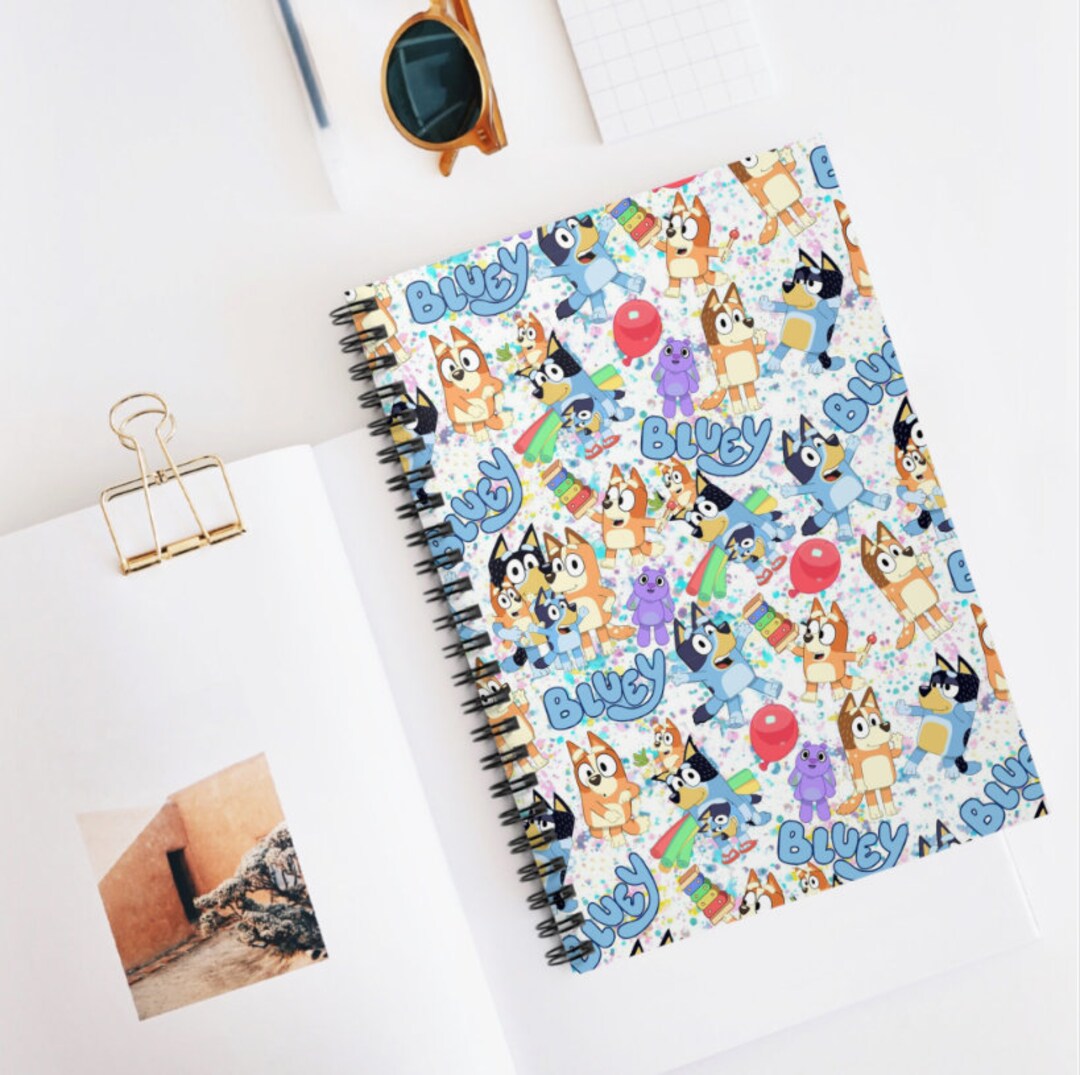 Bluey Spiral Notebook Bluey Notebook Bluey Notepads Bluey - Etsy Australia