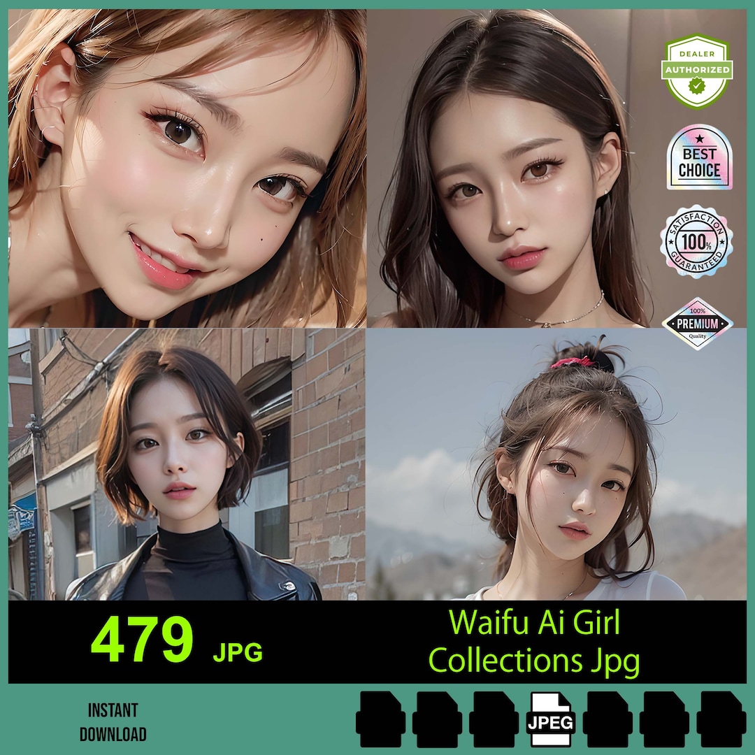 Waifu071 Super Realistic AI Beautiful Girl Art Collections , 479pcs ...